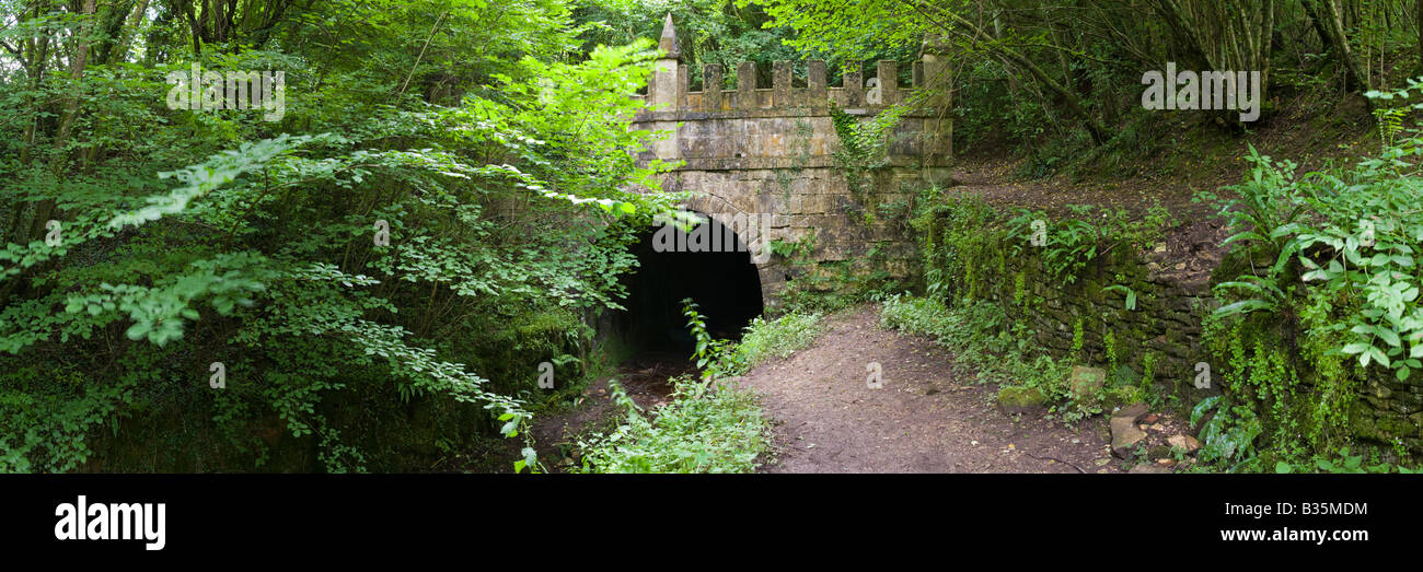 The Daneway portal to the Sapperton Tunnel on the Thames Severn Canal ...