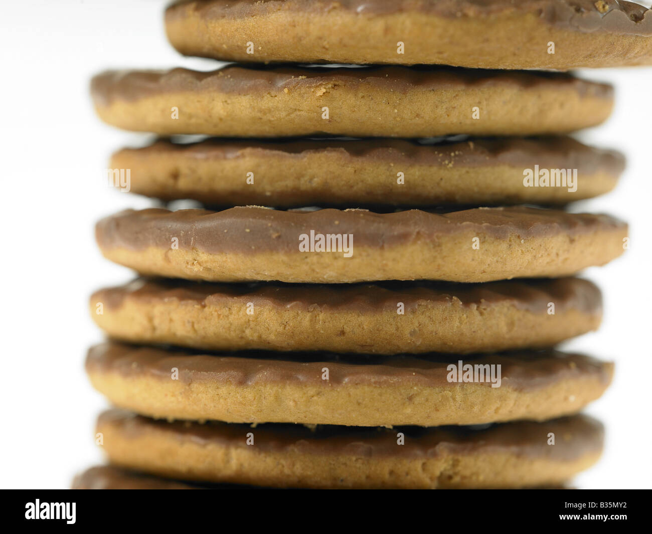 Food - Chocolate Biscuits Stock Photo - Alamy
