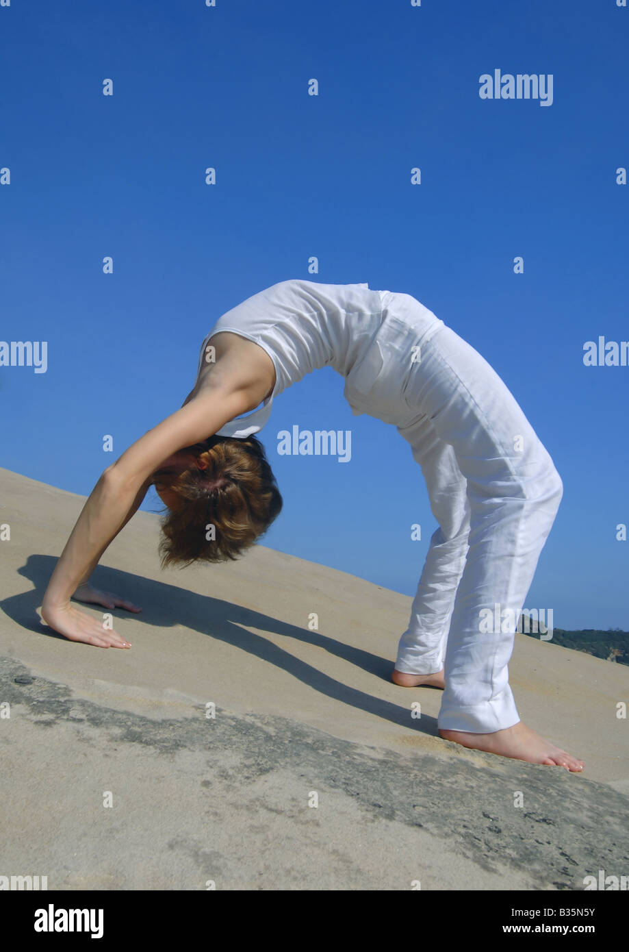 Bending over backward hi-res stock photography and images - Alamy