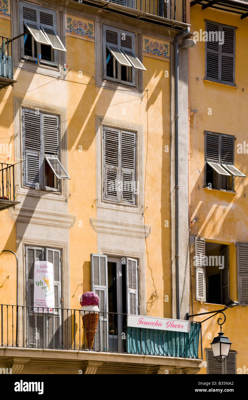 Old french windows hi-res stock photography and images - Alamy