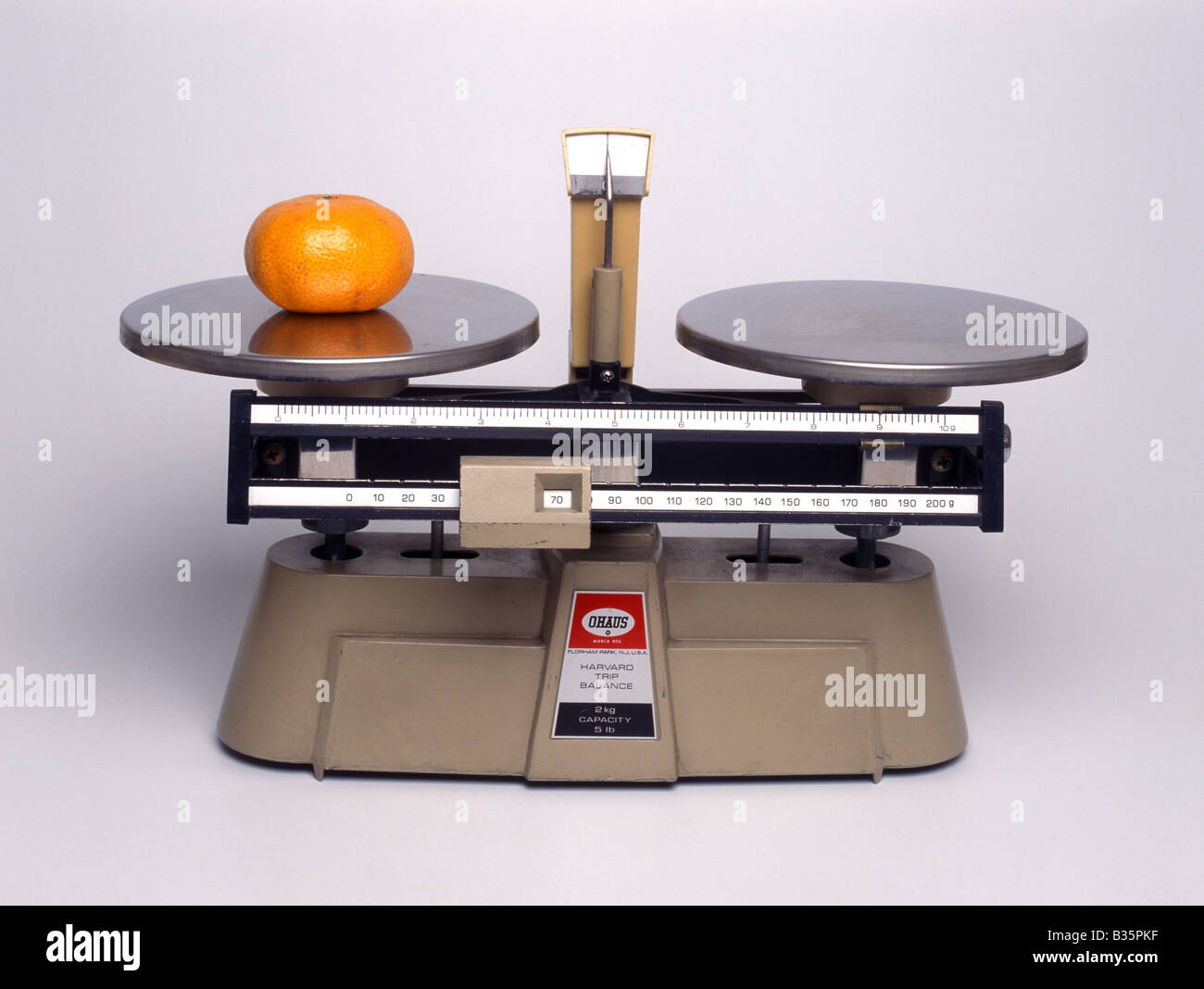 O haus mechanical balance Harvard trip Stock Photo - Alamy