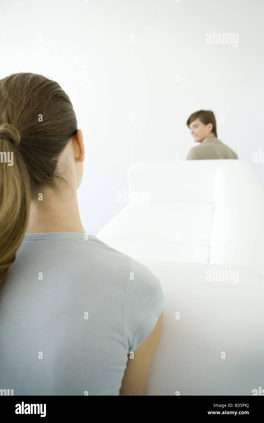 Man carrying woman over shoulder hi-res stock photography and images ...