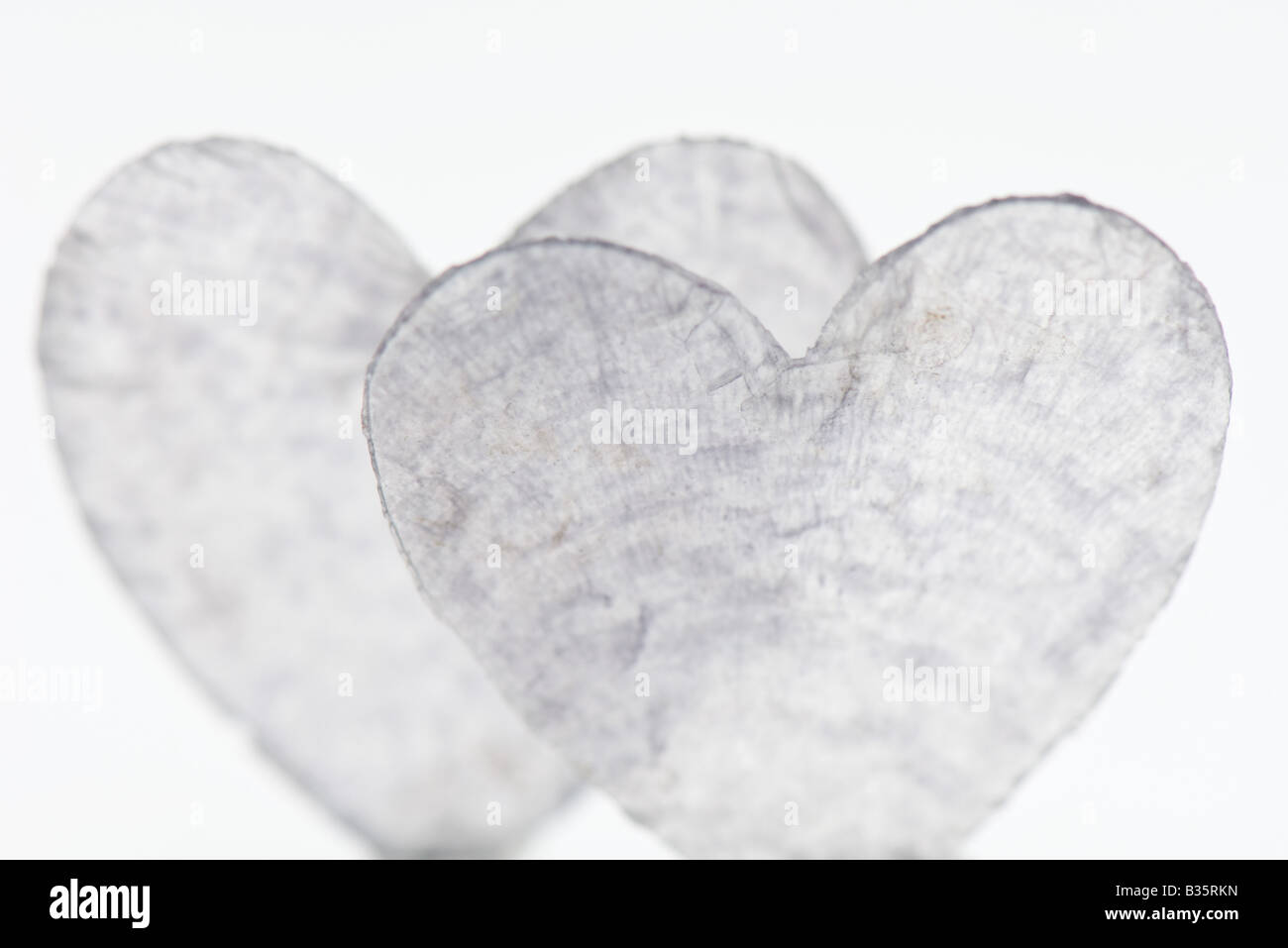 Heart made glass heavily scratched hi-res stock photography and images ...