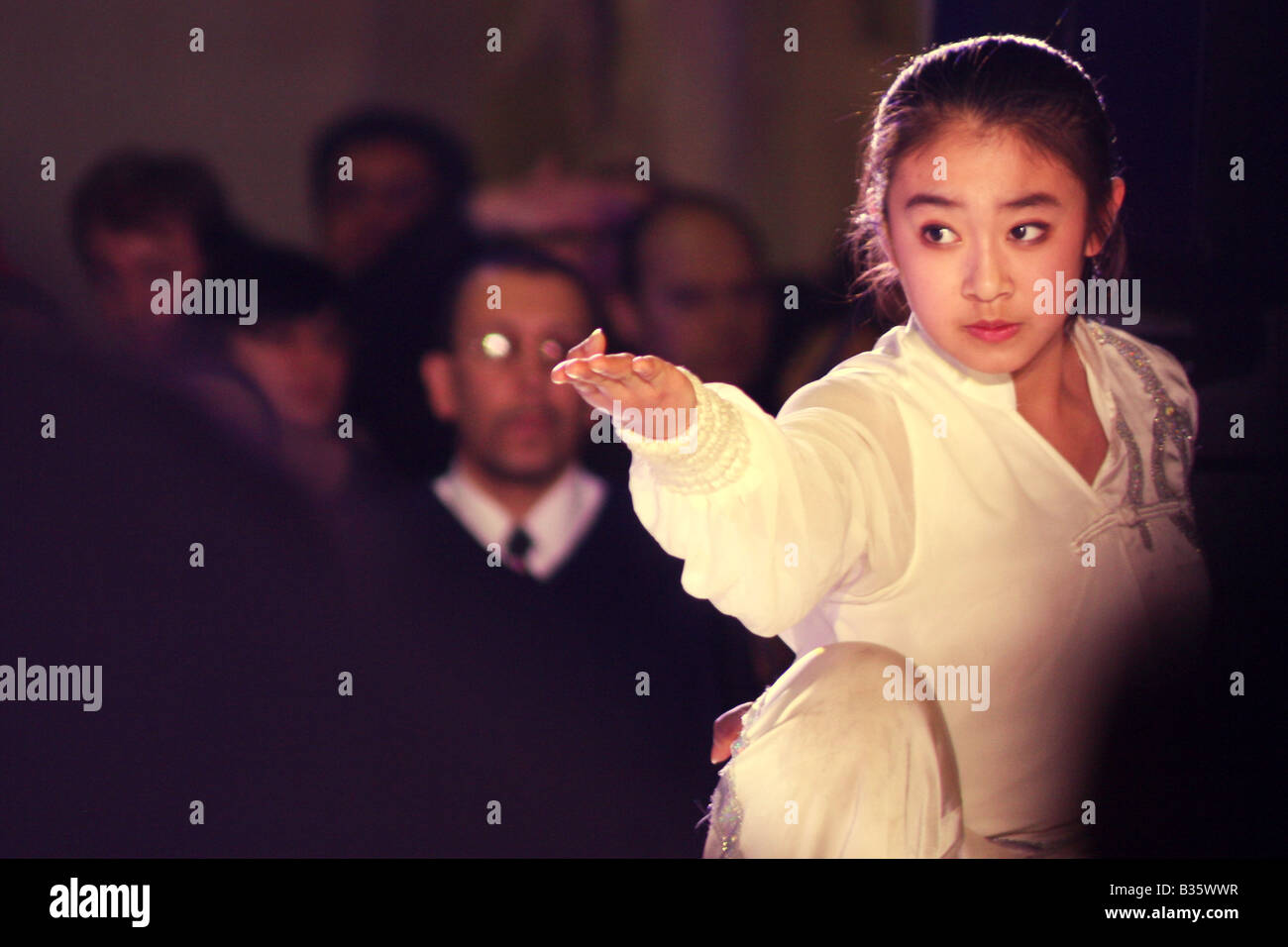 KUNG FU STUDENT OF RENMIN UNIVERSITY OF CHINA Stock Photo - Alamy