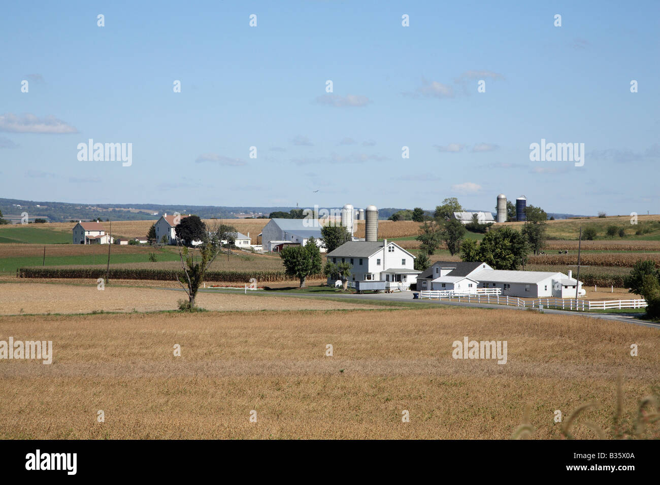 Rural pastoral pastoral farms hi-res stock photography and images - Alamy