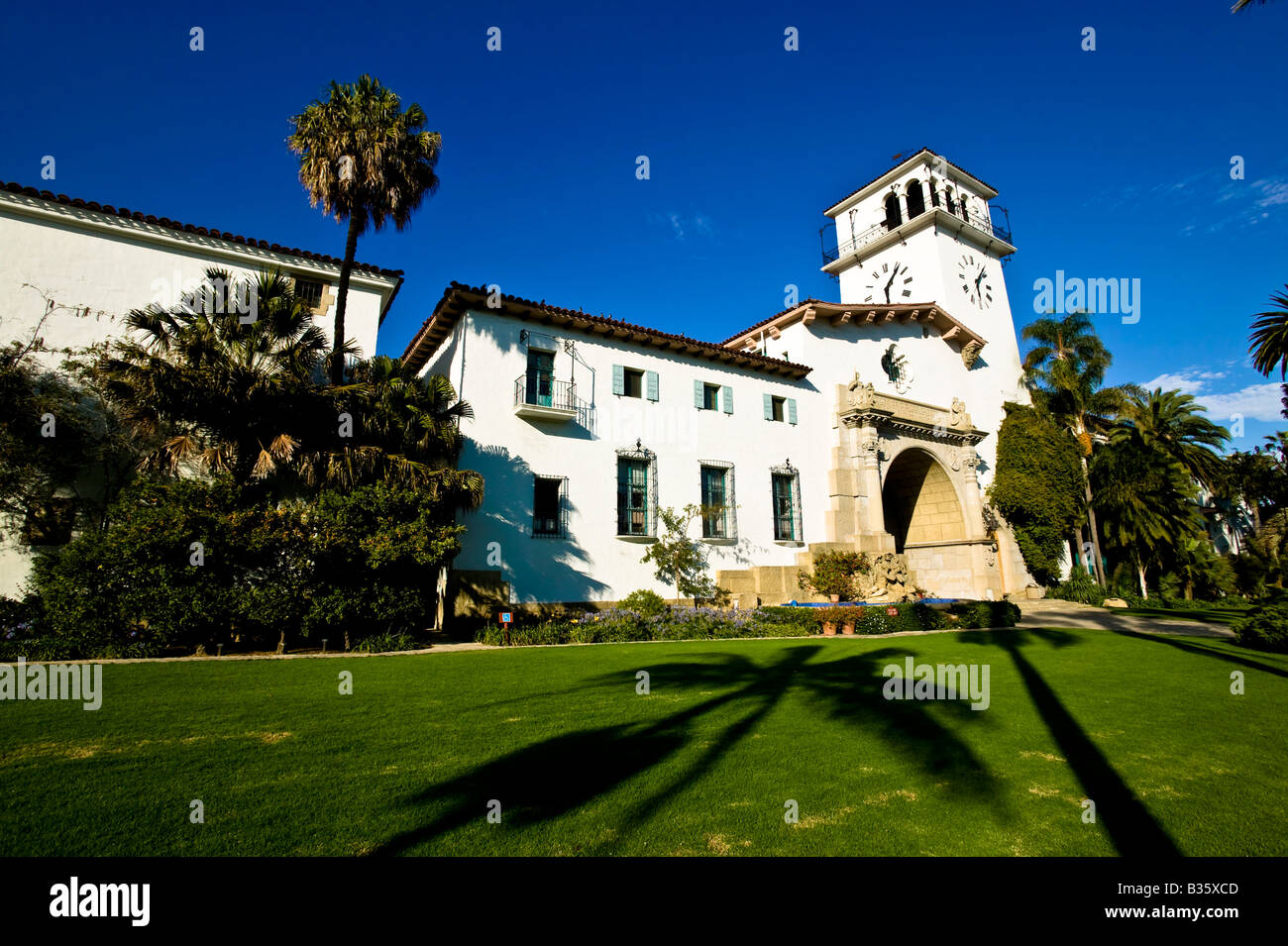 Santa Barbara, County Courthouse, California, USA Stock Photo - Alamy