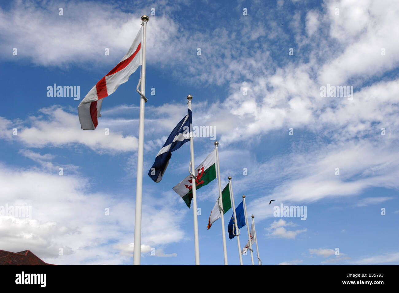Flags of the united kingdom hi-res stock photography and images - Alamy