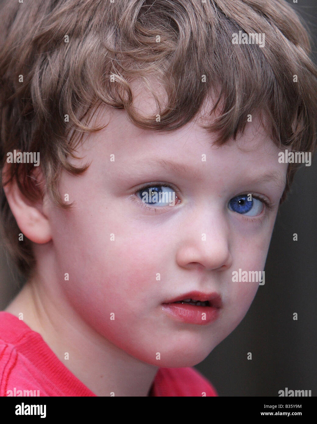 An angelic boy Stock Photo - Alamy