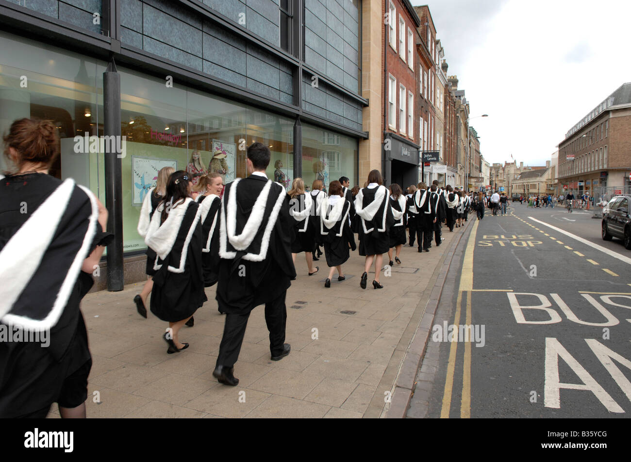 Cambridge Graduation Ceremony Stock Photo - Alamy