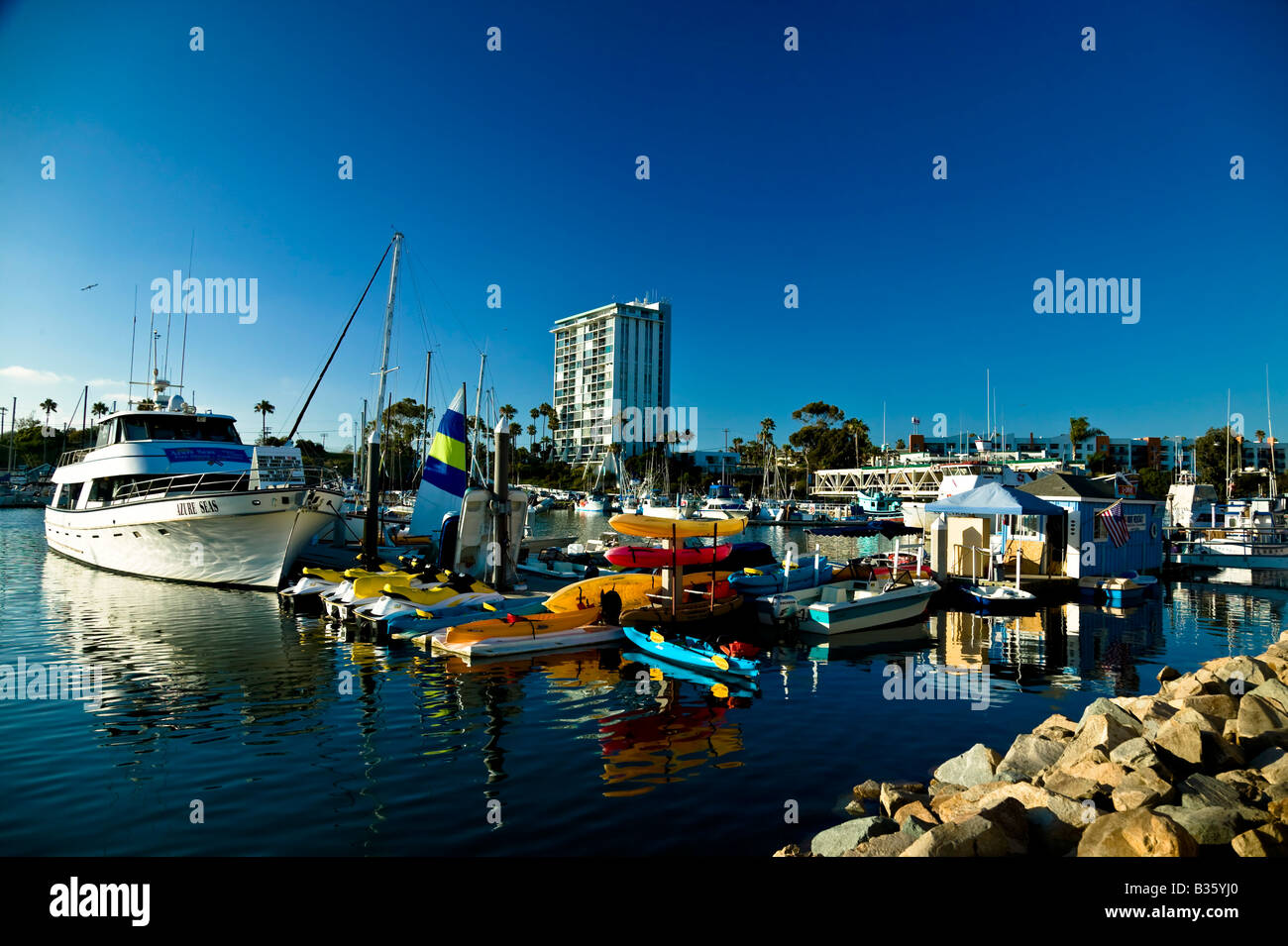 Oceanside Harbor, California, USA Stock Photo - Alamy
