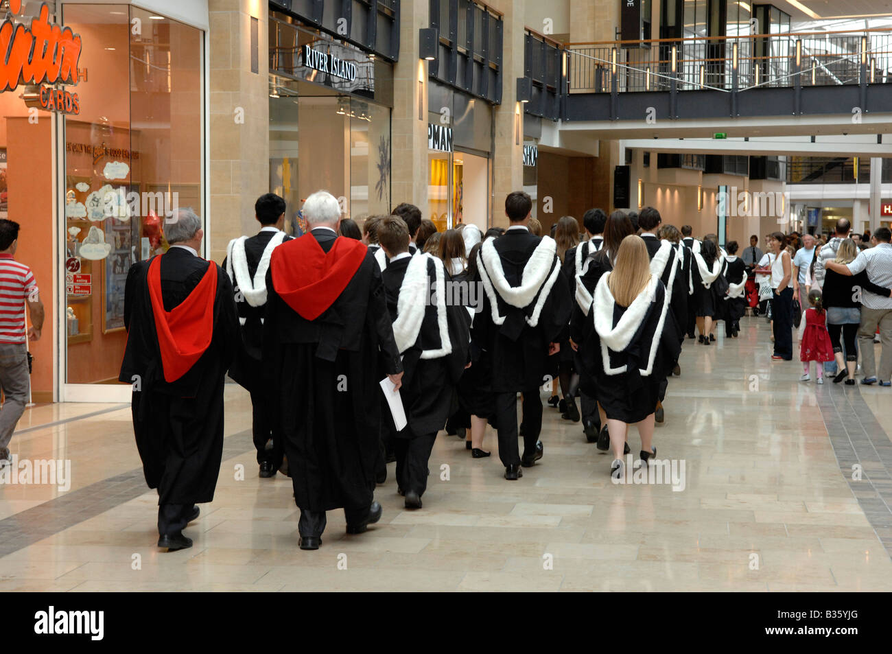 Cambridge Graduation Ceremony Stock Photo - Alamy