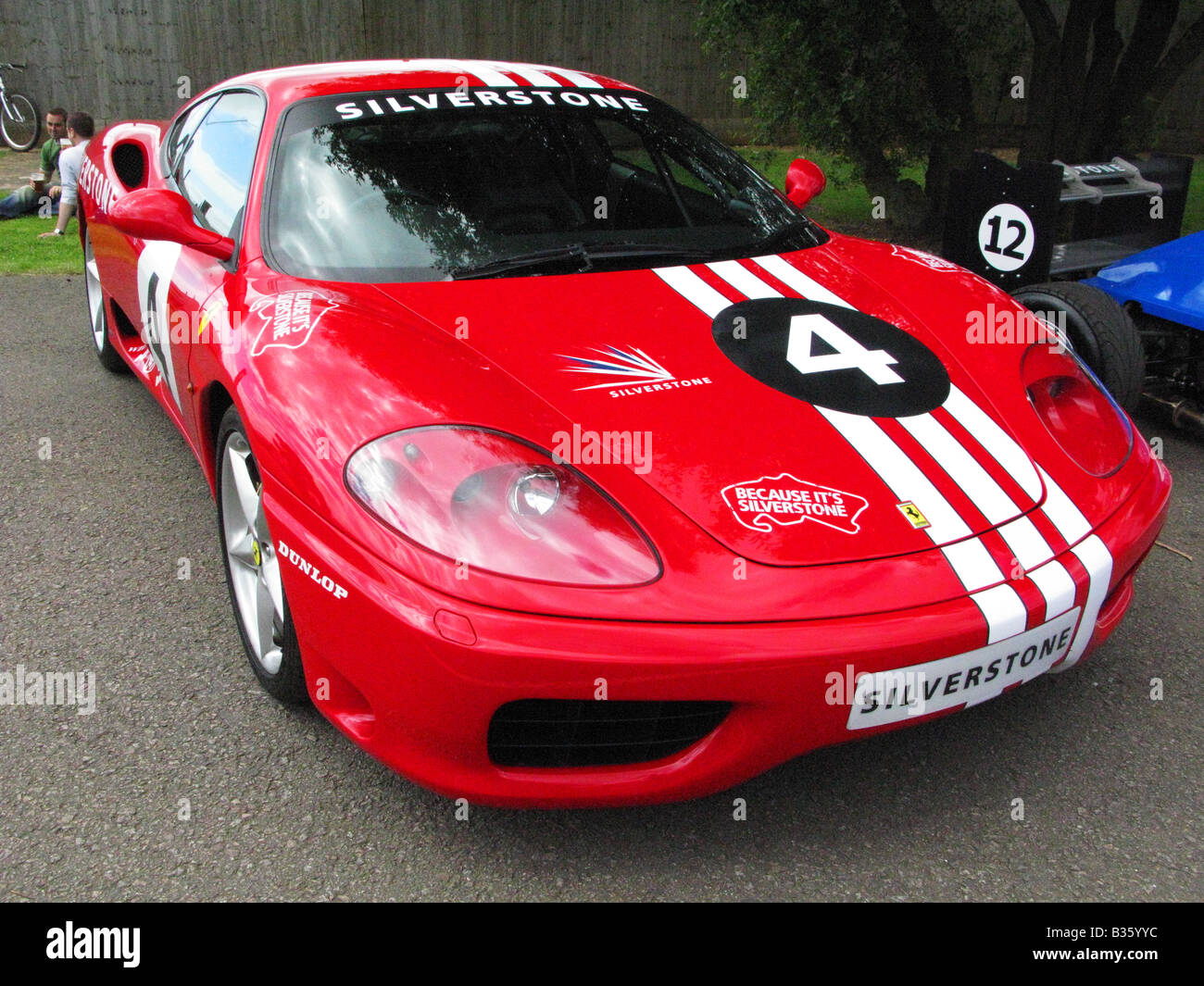 Ferrari racing stripes hi-res stock photography and images - Alamy