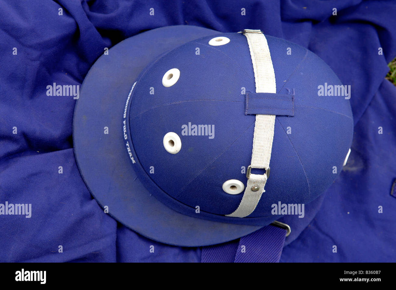 Polo equipment helmet hi-res stock photography and images - Alamy
