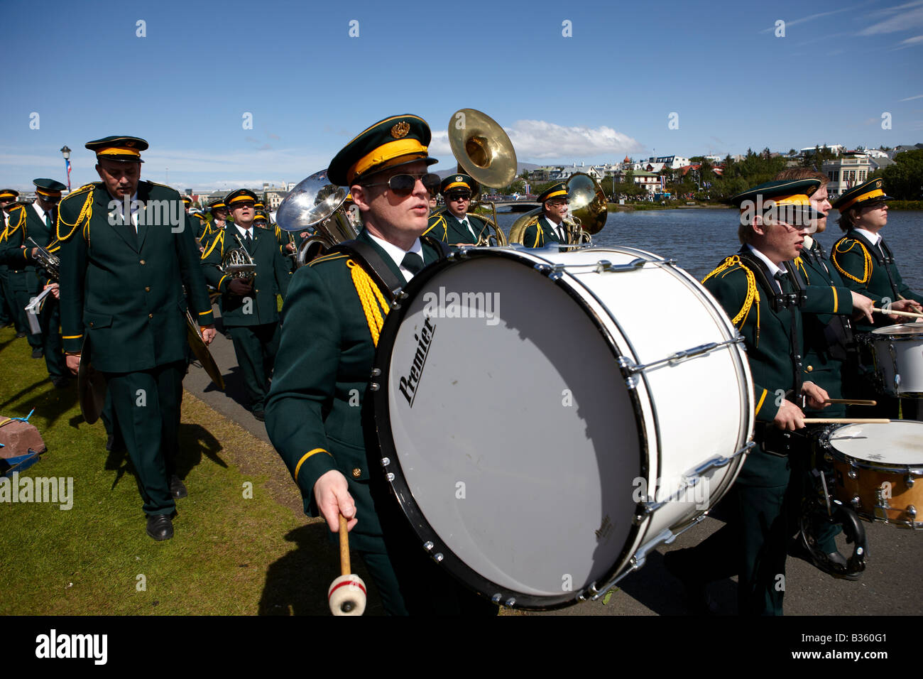 17th of June Celebration of the Independence day of Iceland Stock Photo ...