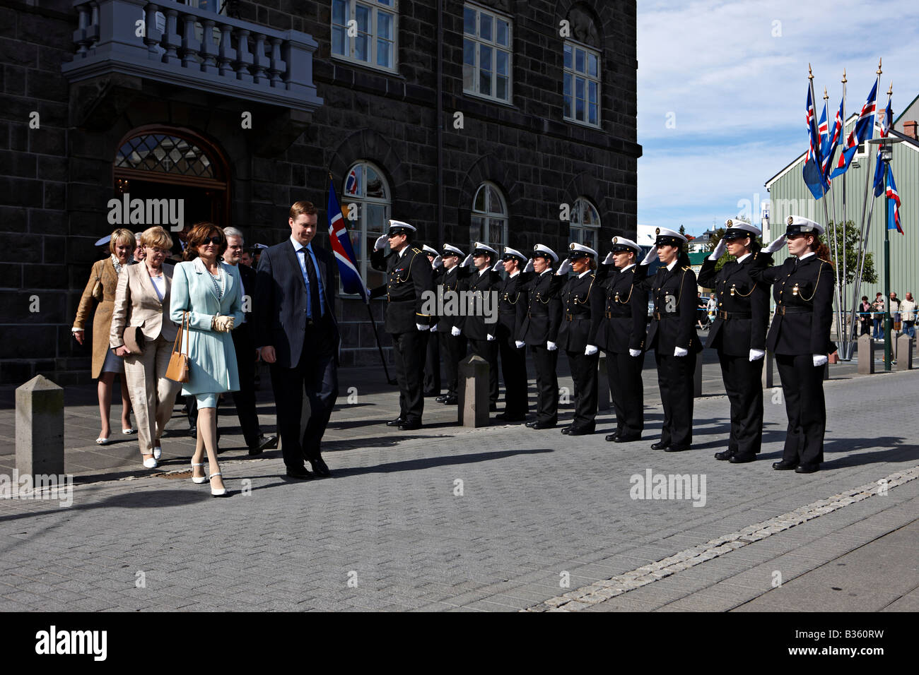 17th of June Celebration of the Independence day of Iceland Stock Photo ...