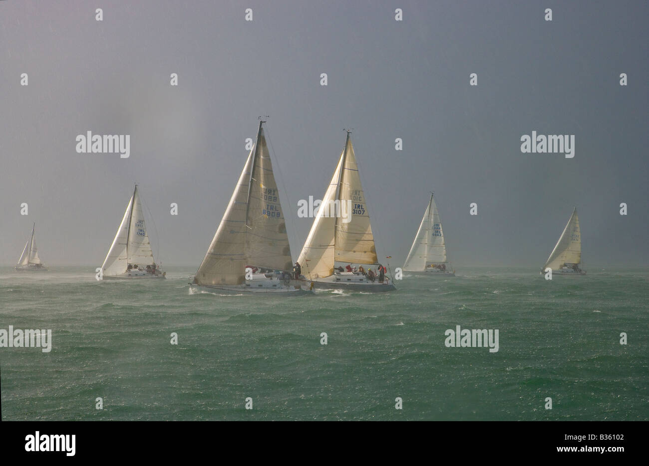 Ocean racing yachts hi-res stock photography and images - Alamy