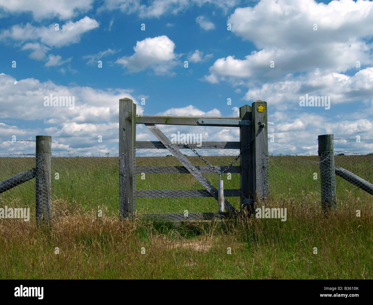 Field Gate Essex Stock Photo - Alamy