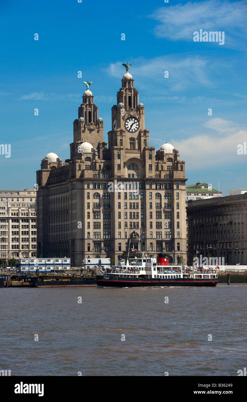 The Liver Buildings Liverpool UK Stock Photo - Alamy