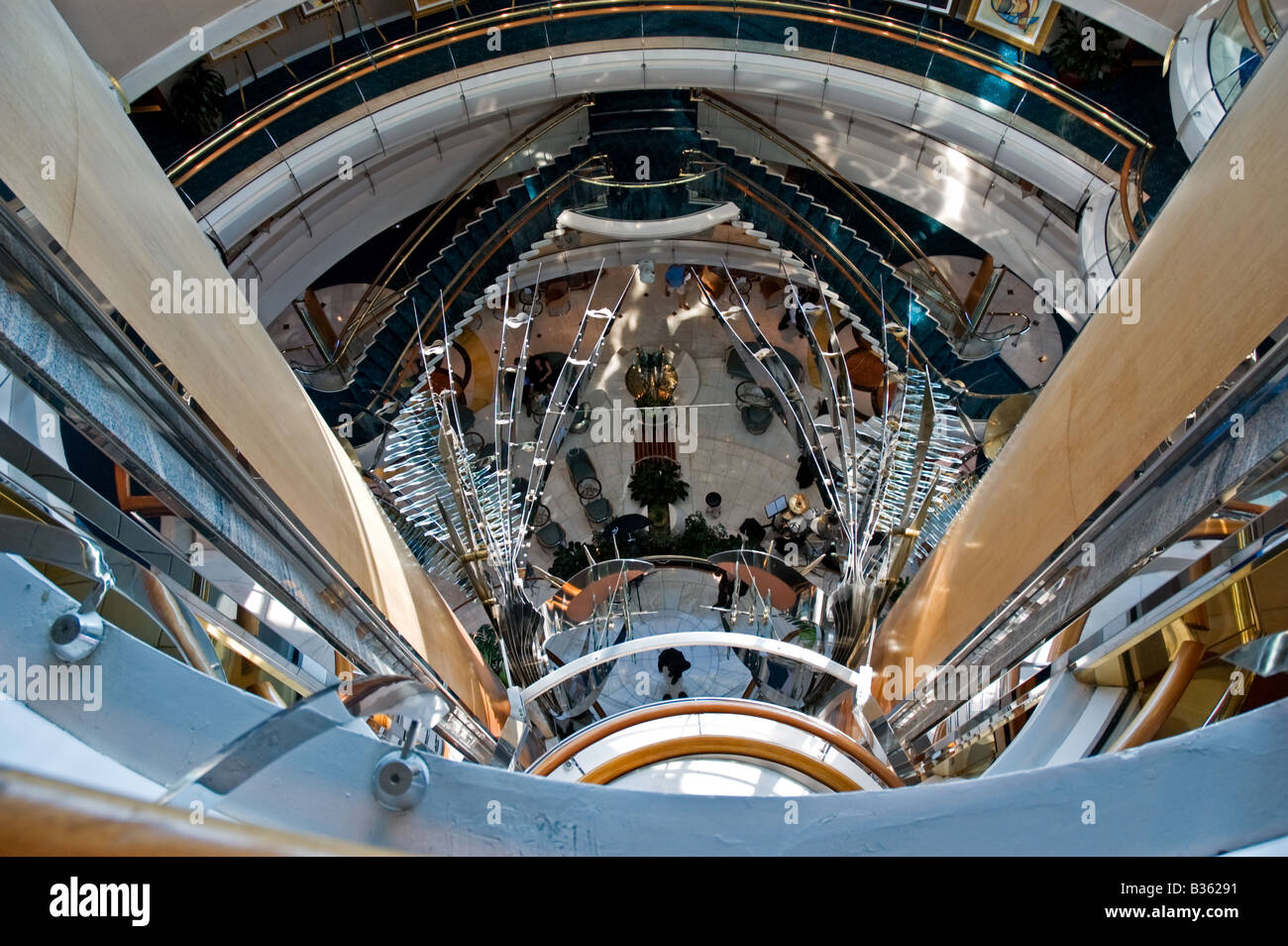 Cruise Ship Lift Atrium High Resolution Stock Photography and Images ...