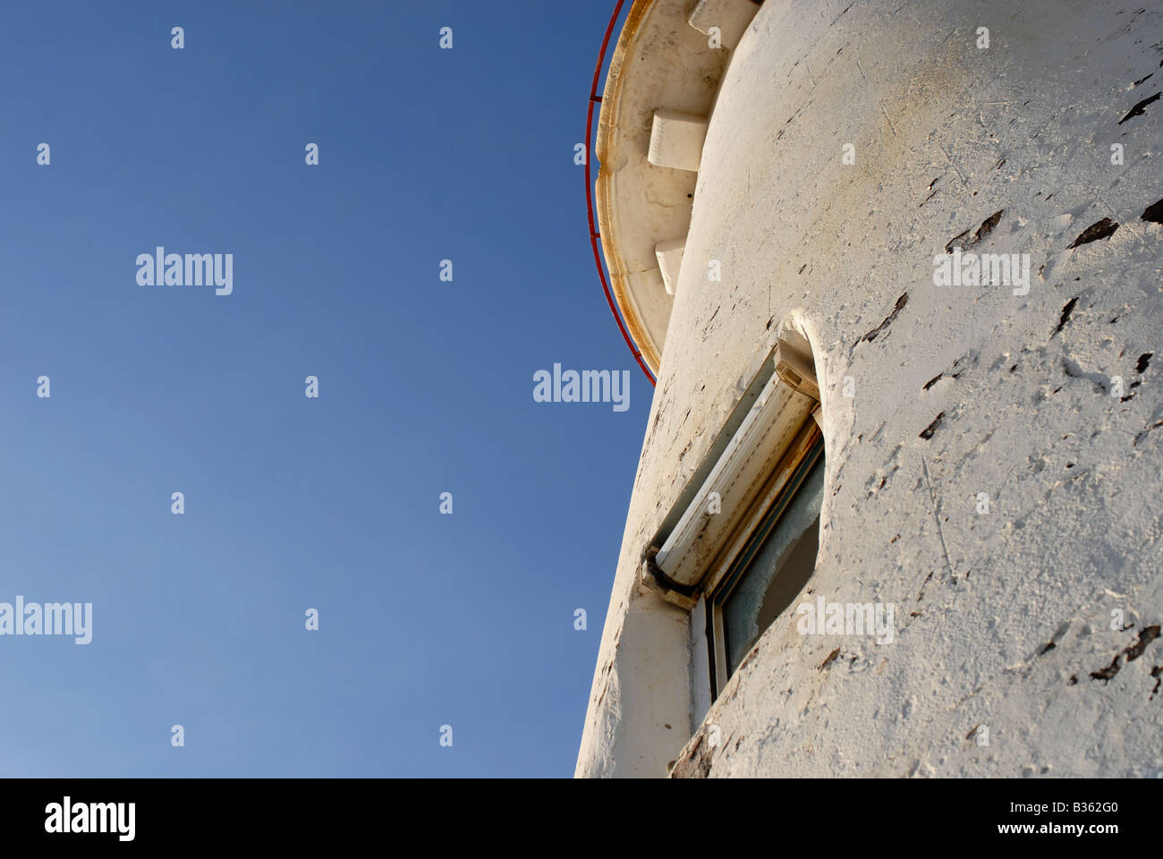 Talacre Beach lighthouse at dusk Stock Photo - Alamy