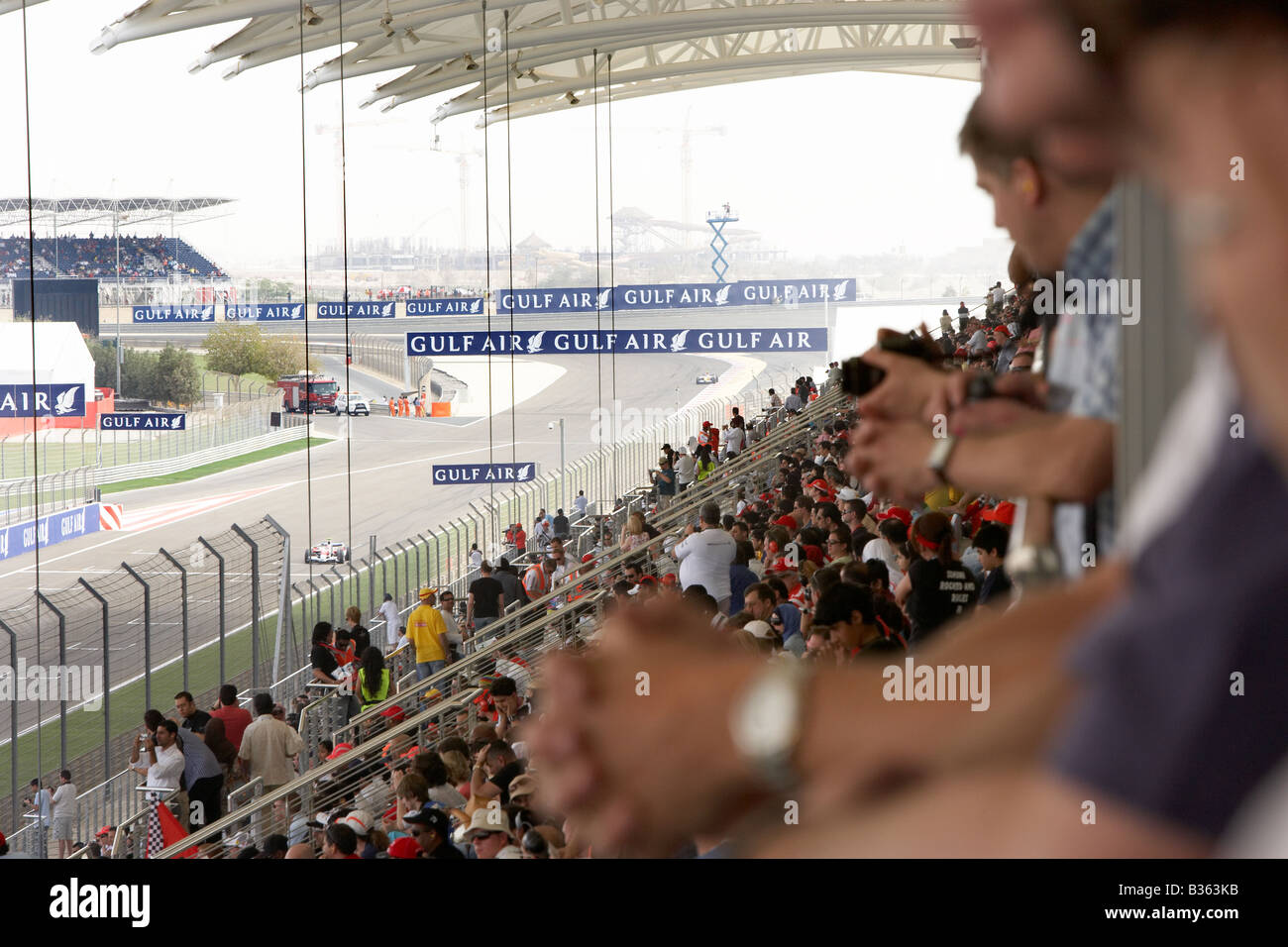 Formula one grandstand bahrain hi-res stock photography and images - Alamy