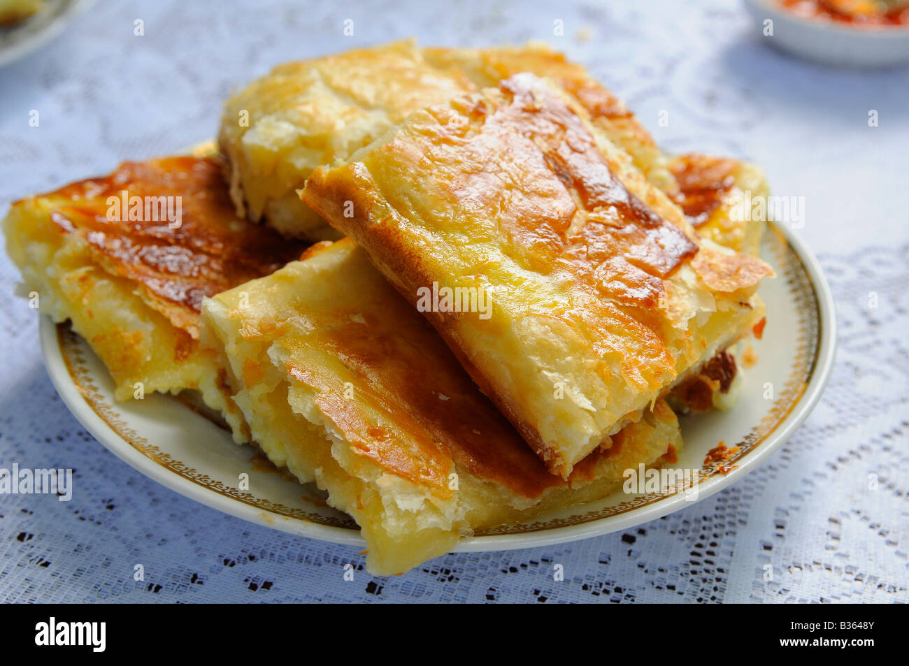 Khachapuri ( Georgian Feast Bread ) Georgia Stock Photo - Alamy