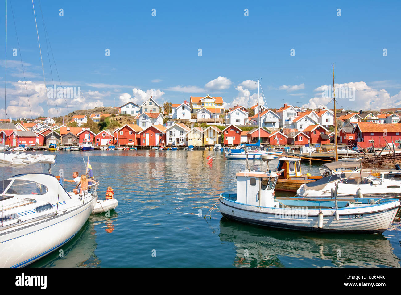 SWEDEN WEST COAST BOHUSLÄN GRUNDSUND Stock Photo - Alamy