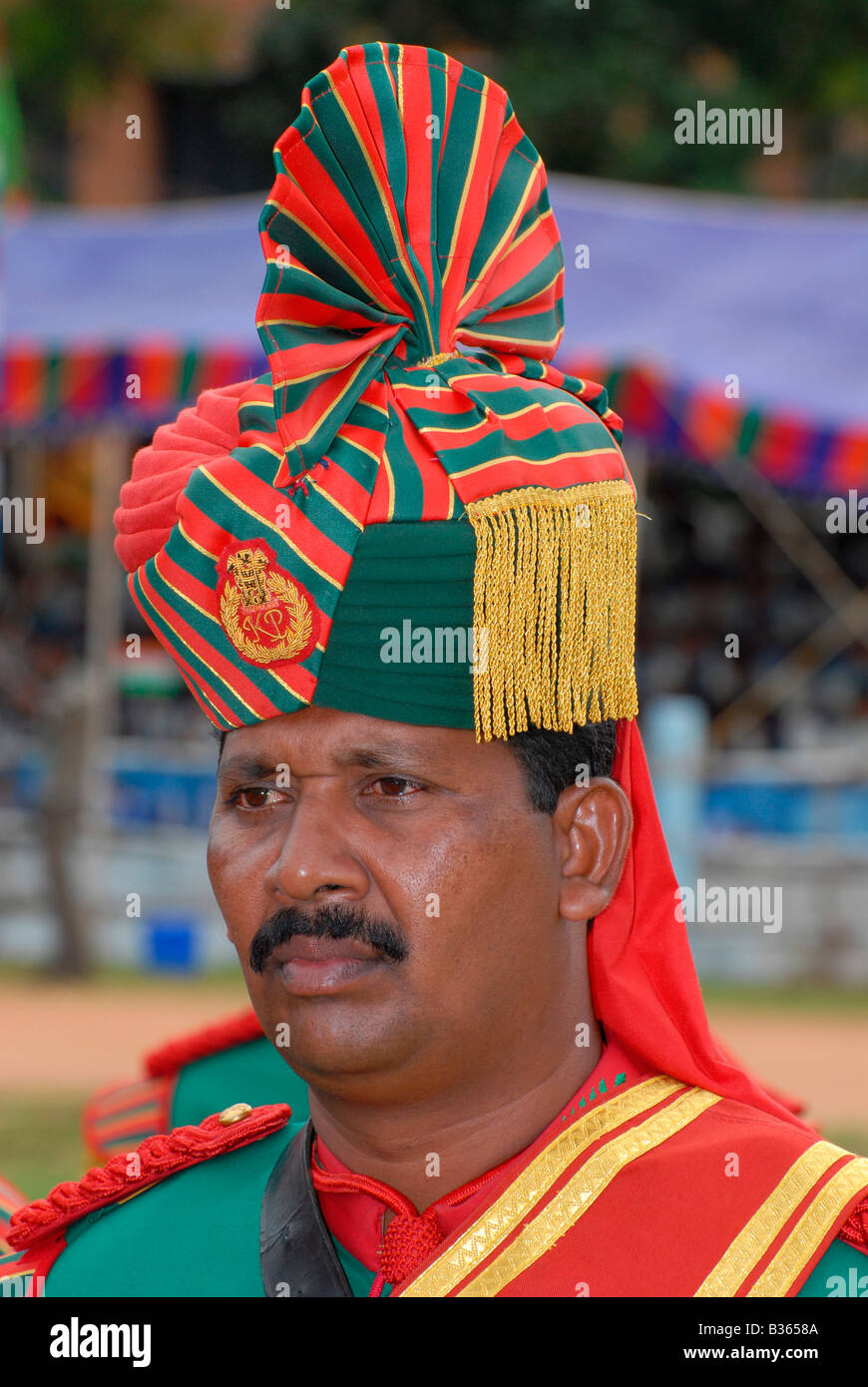 A band constable of Kerala Police,India Stock Photo - Alamy