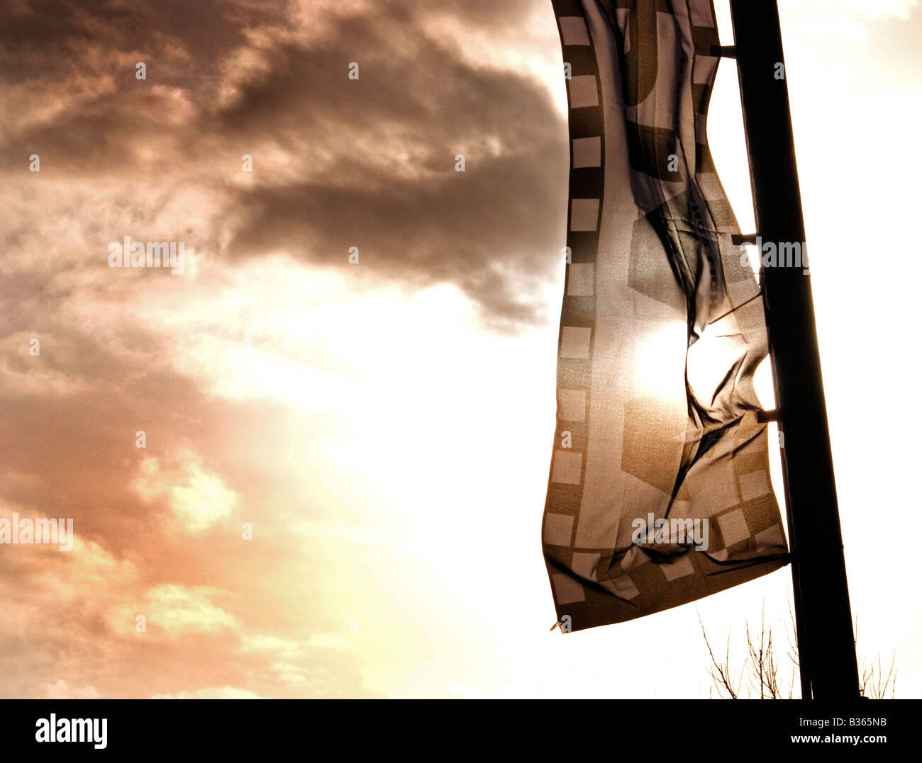 Flying flag hi-res stock photography and images - Alamy