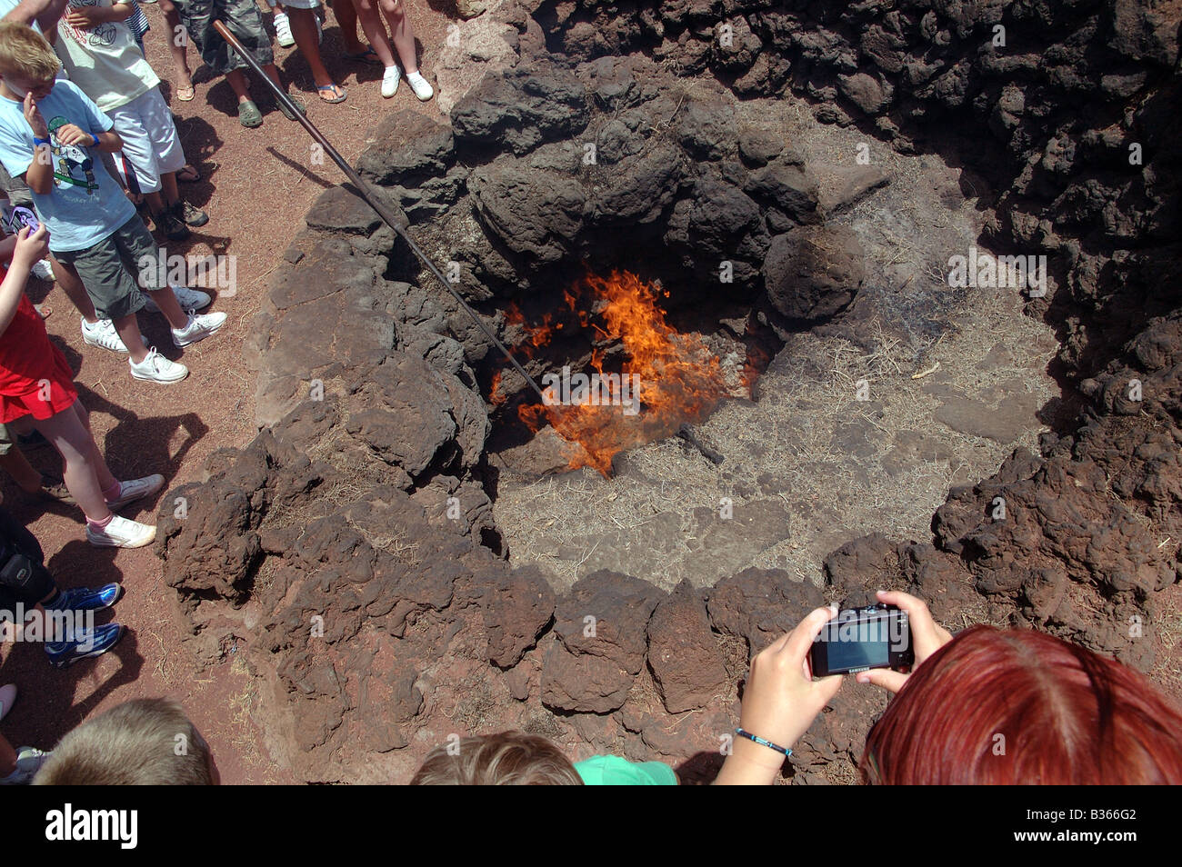 Inside a volcano fire hi-res stock photography and images - Alamy