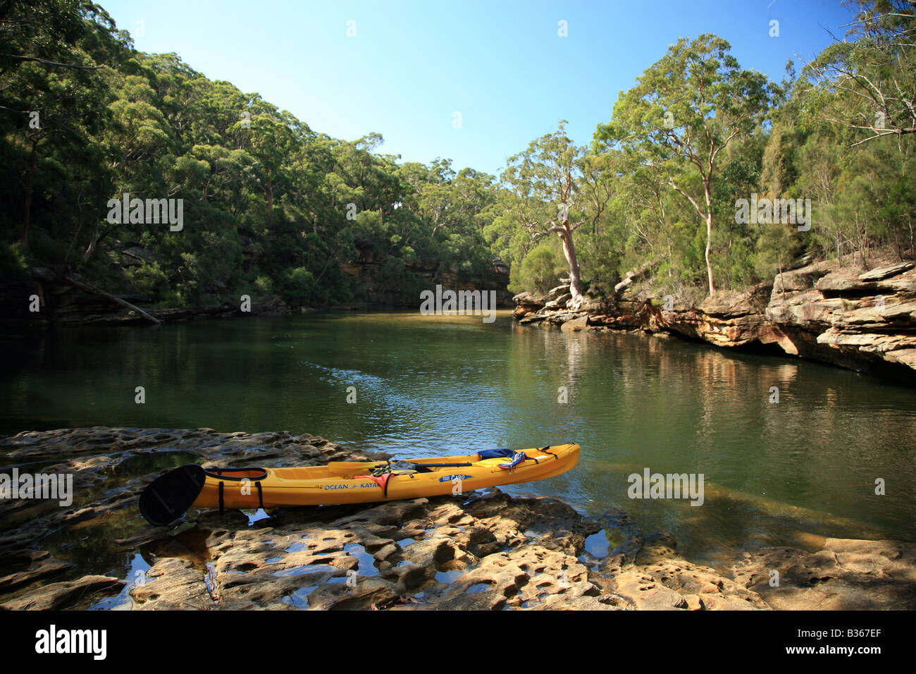 River in bush in AU Stock Photo - Alamy