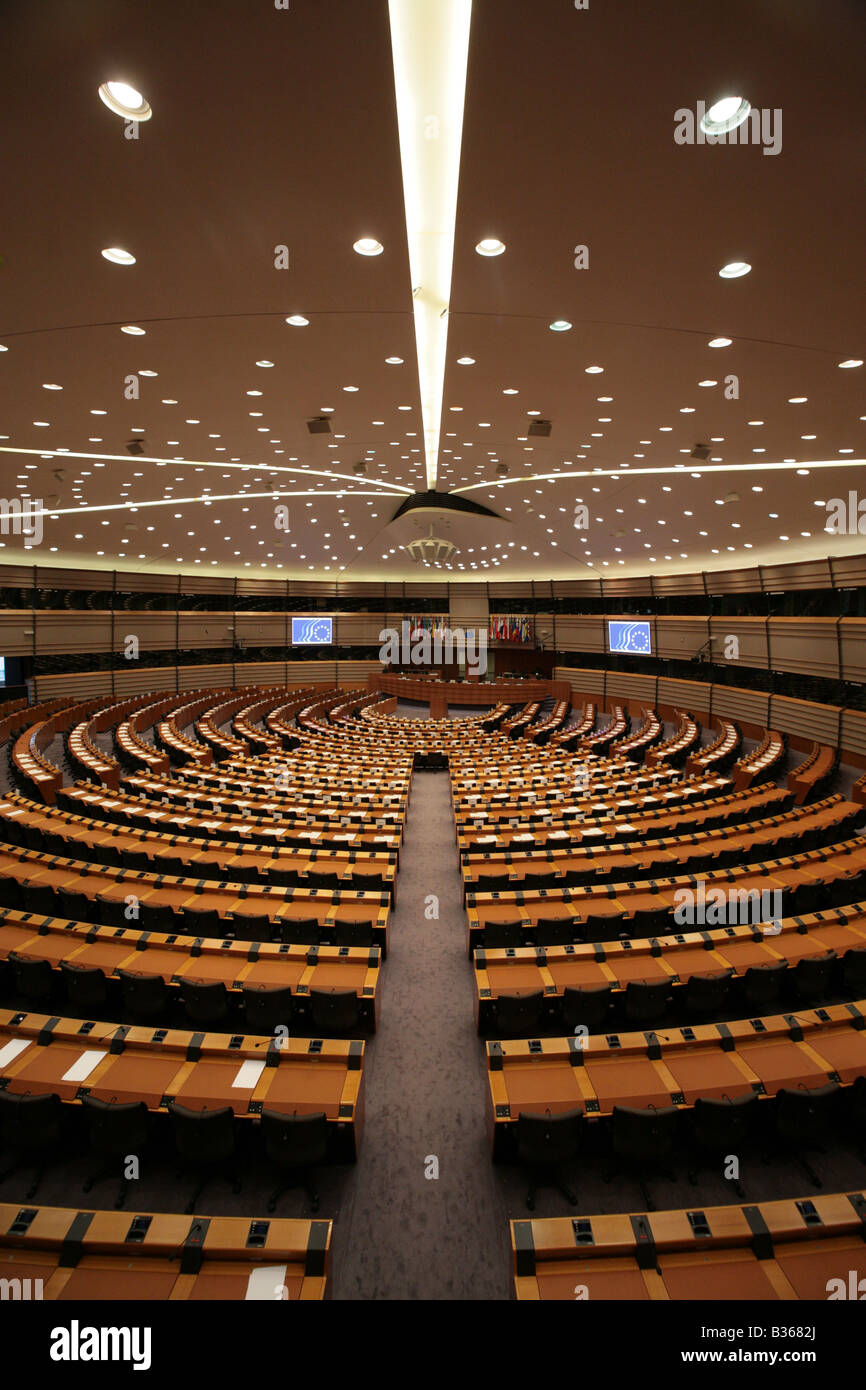 EU parlament hall Stock Photo - Alamy