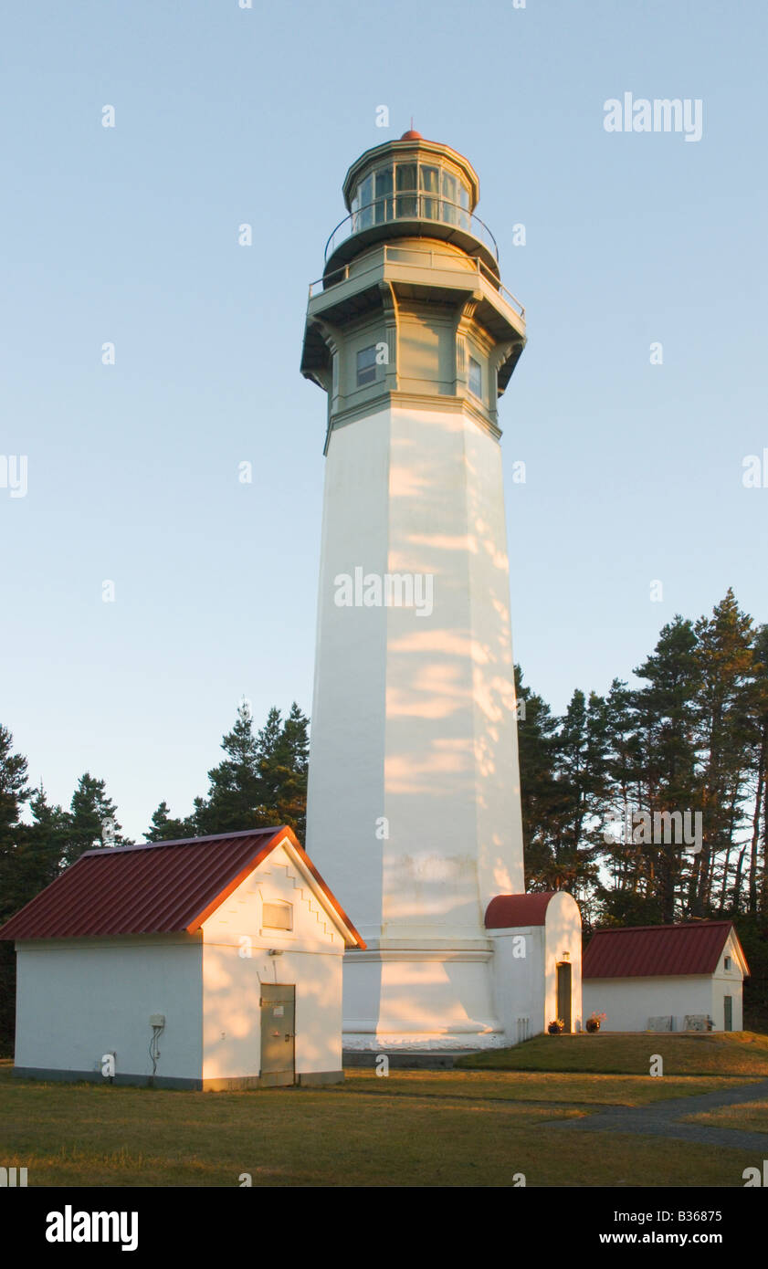 Gray's Harbor Lighthouse - Westport, Washington Stock Photo - Alamy