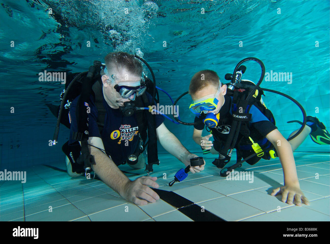 Teach swimming skills hi-res stock photography and images - Alamy