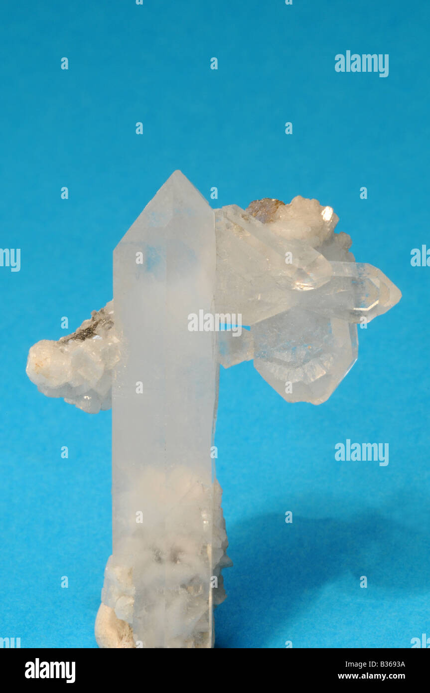 Quartz crystals from Piering mine Stock Photo - Alamy