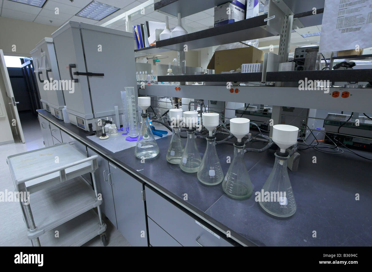 Water Quality Laboratory at Michelson Water Reclamation Plant, Irvine ...