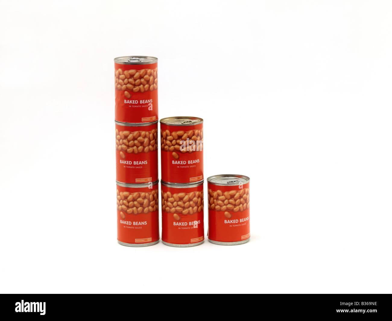 Stack of beans cans hi-res stock photography and images - Alamy