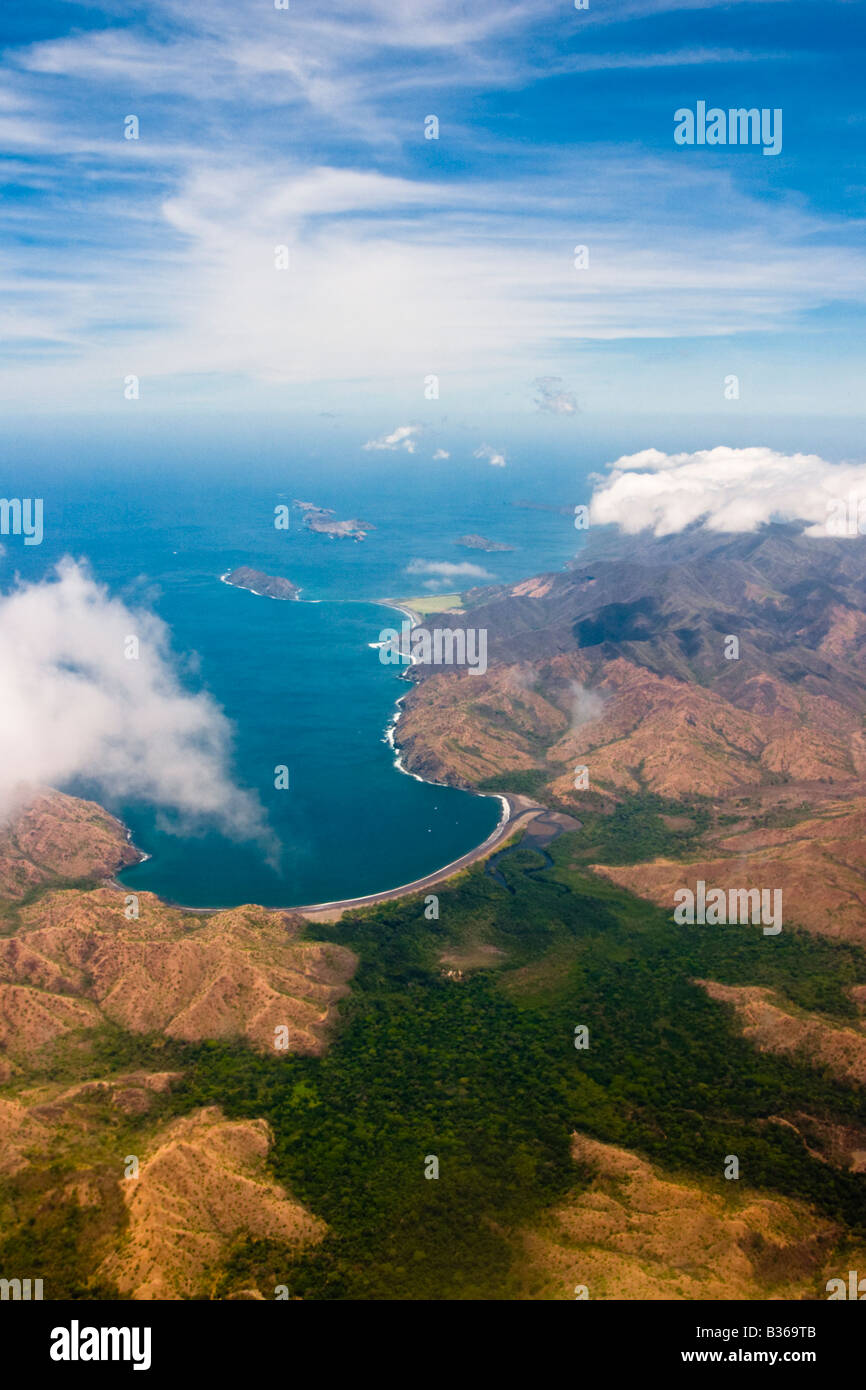 Aerial view of the coast of Guanacaste, Costa Rica Stock Photo - Alamy