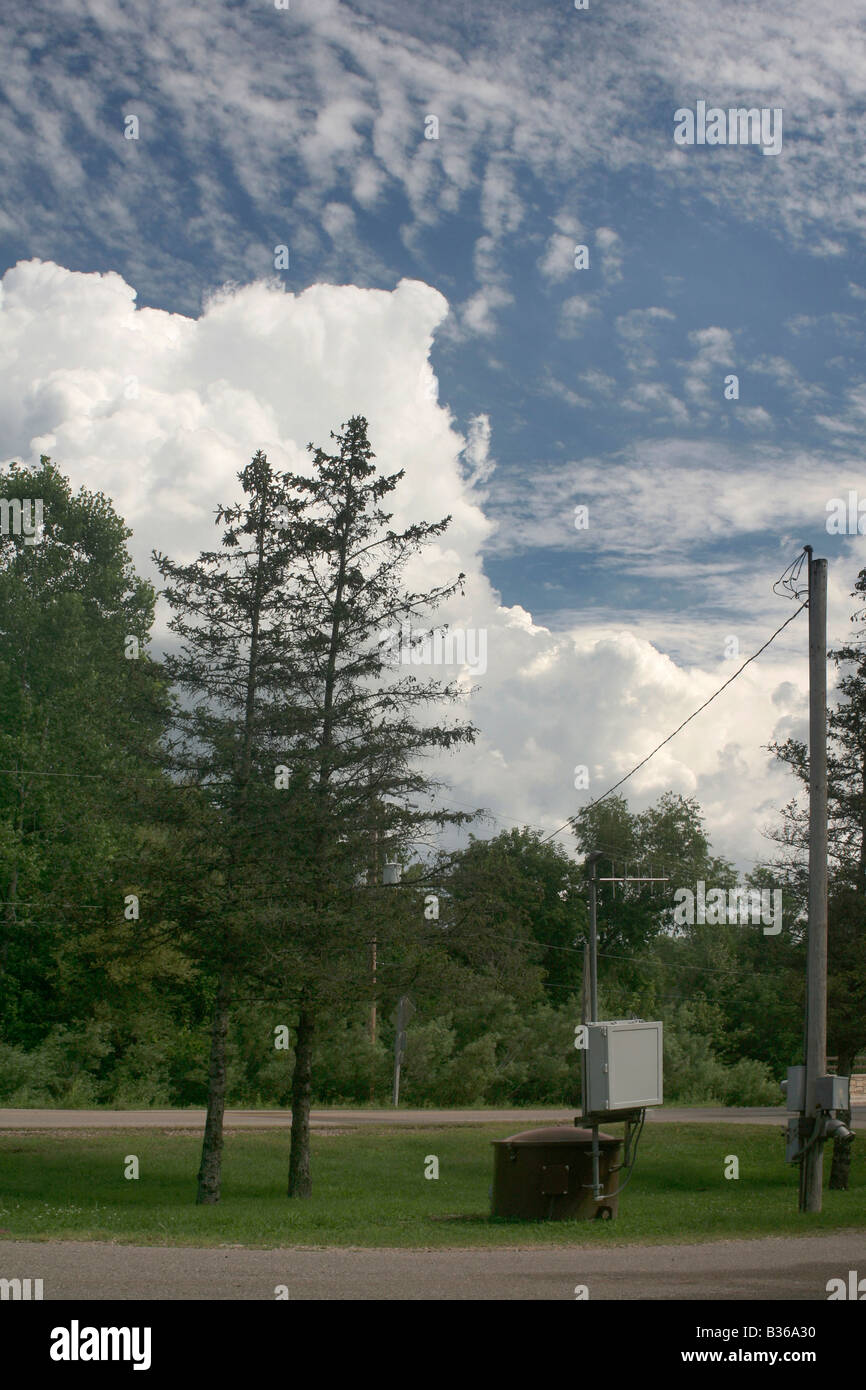 Radio linked stream monitoring station United States Geological Survey ...