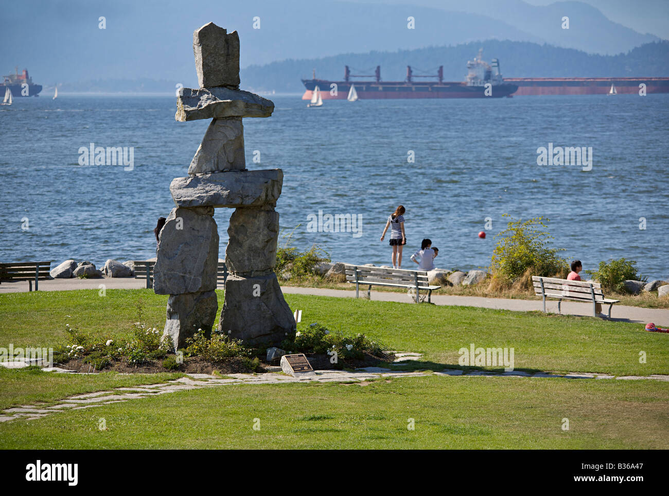 British columbia inuksuk hi-res stock photography and images - Alamy
