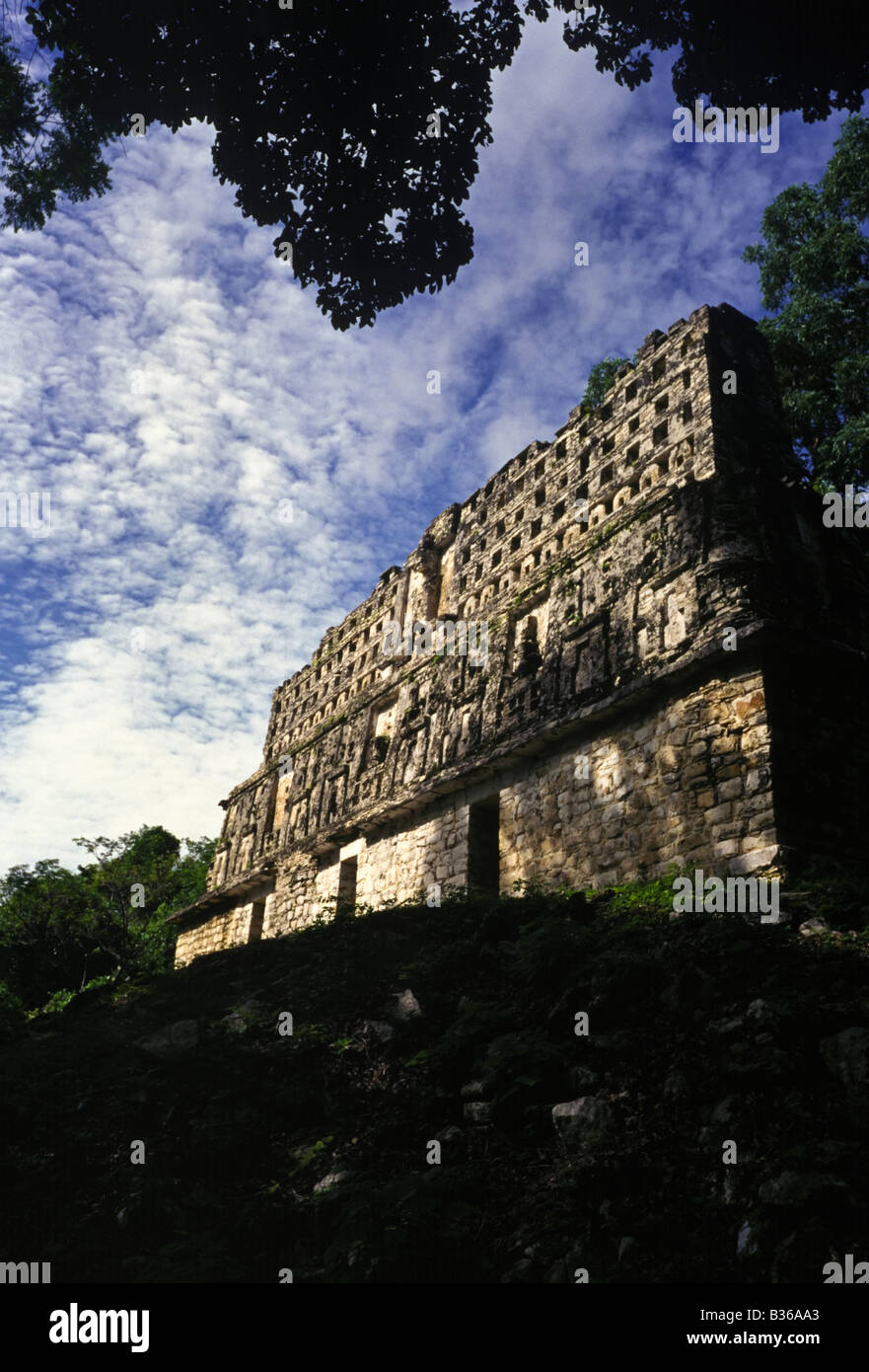 Roof comb mayan architecture hi-res stock photography and images - Alamy
