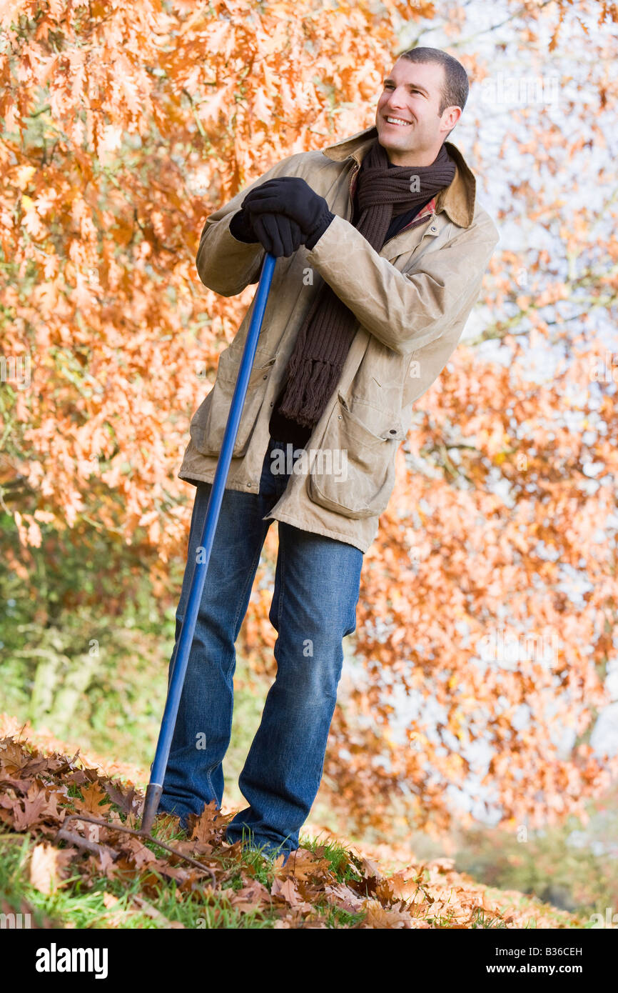 Rake Leaves High Resolution Stock Photography and Images - Alamy