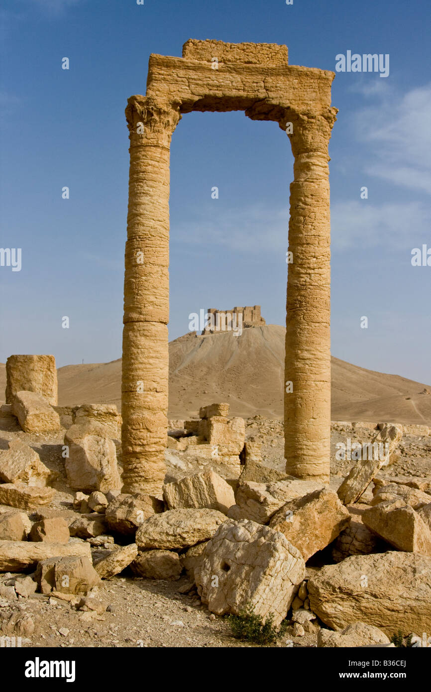 Palmyra columns hi-res stock photography and images - Alamy
