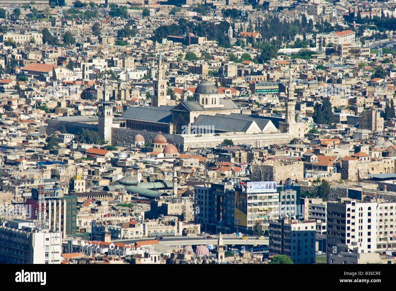Damascus old city aerial hi-res stock photography and images - Alamy