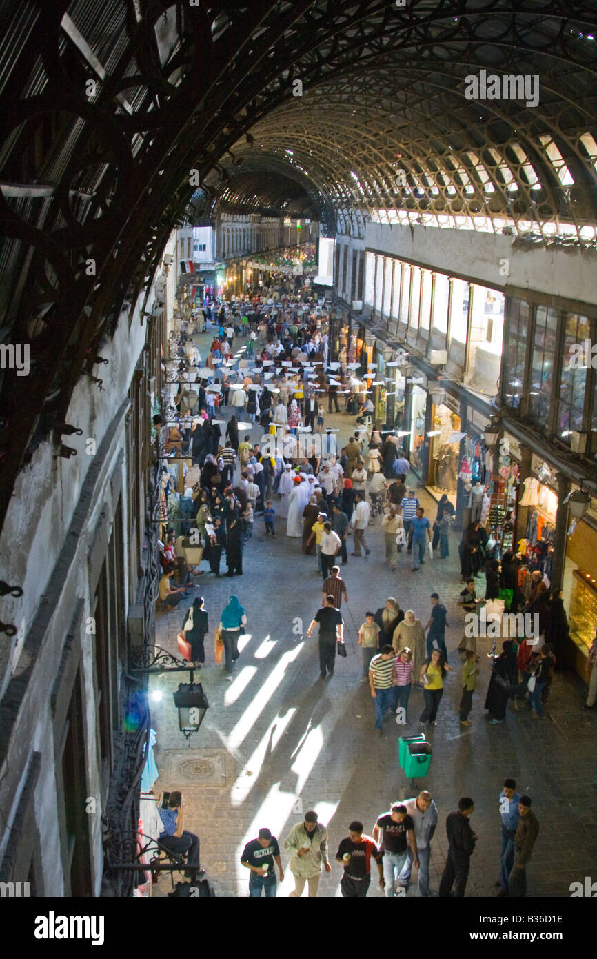 Hamidiyya Souk in the Old City in Damascus Syria Stock Photo - Alamy