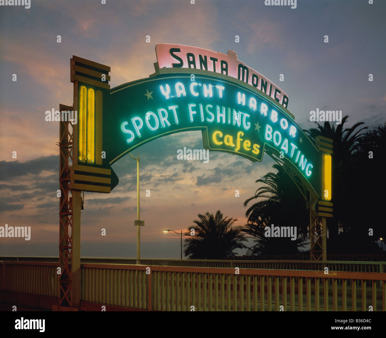 Monica gate hi-res stock photography and images - Alamy