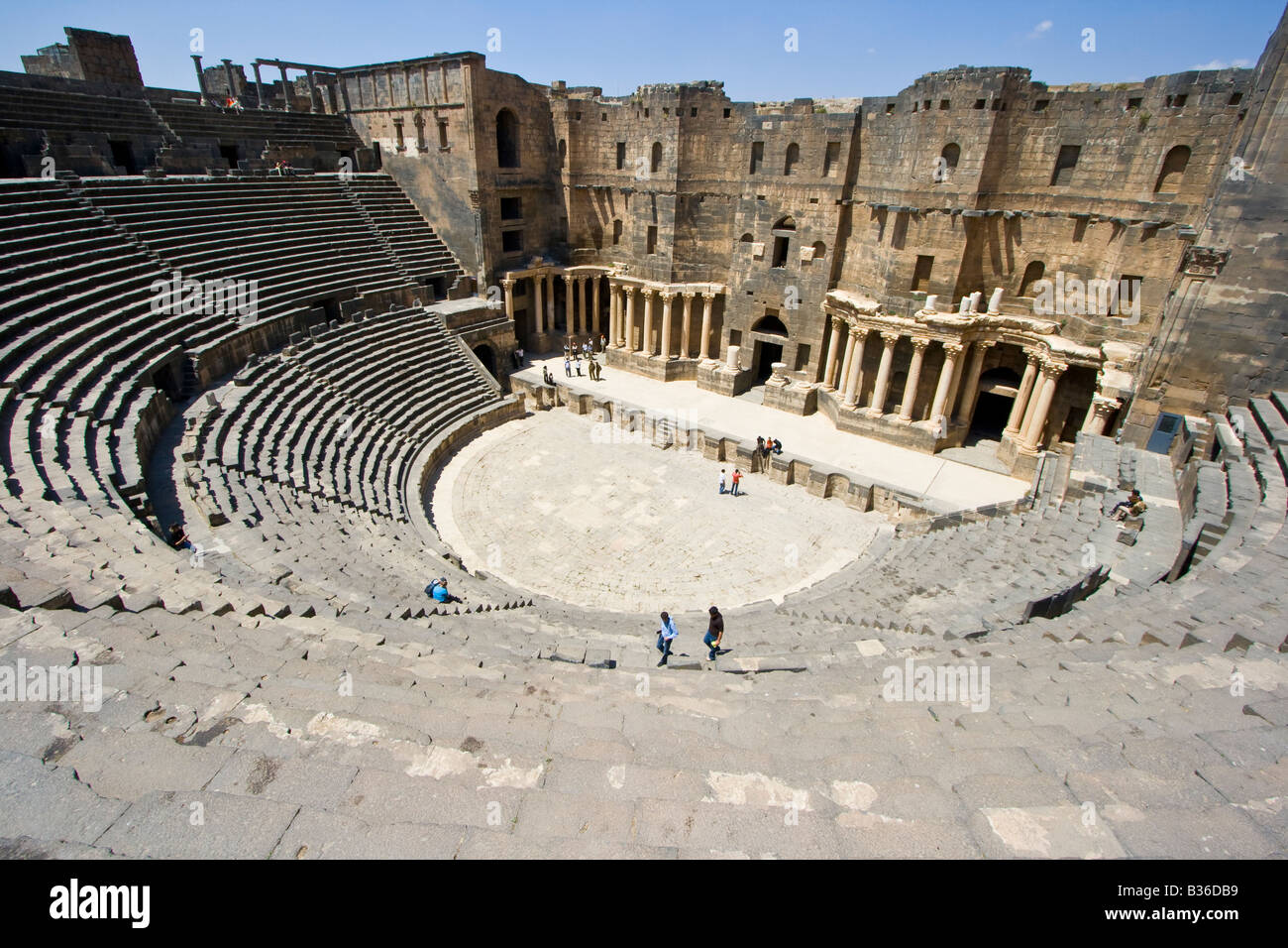 Bosra theatre syria hi-res stock photography and images - Alamy