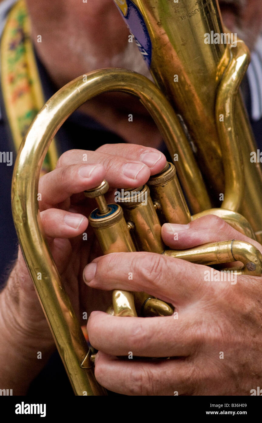 Playing horn hi-res stock photography and images - Alamy