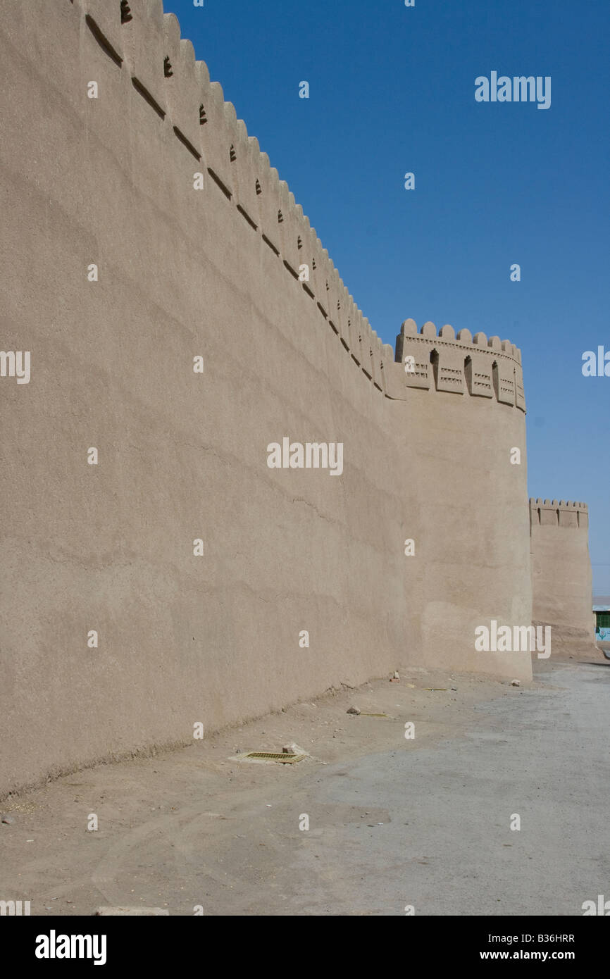 Rampart Walls at Arg E Rayen in Iran Stock Photo - Alamy