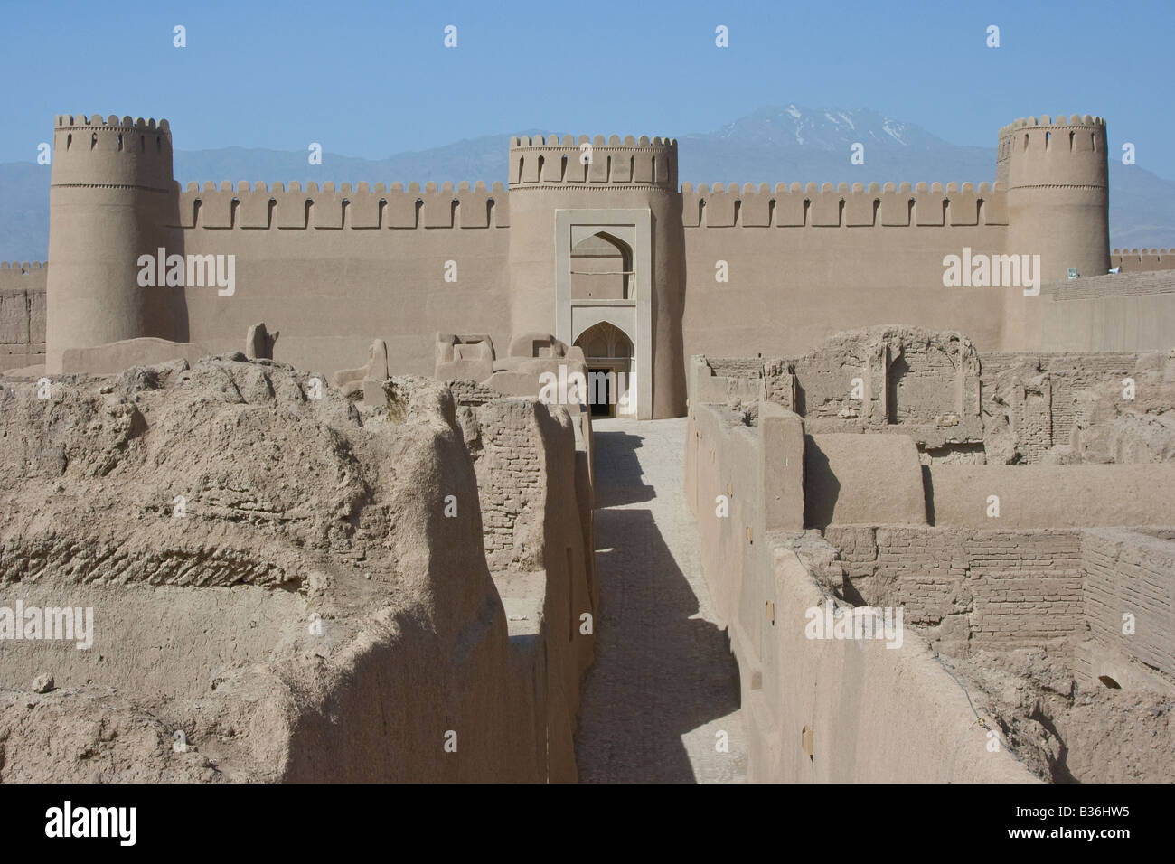 Citadel at Arg E Rayen in Iran Stock Photo - Alamy